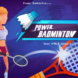 Play Power Badminton Games Online | Opem Html5 Games